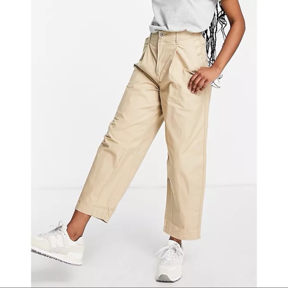 Levi's | Pants & Jumpsuits | Levis Premium Balloon Leg Utility Twill Pants In Crisp Twill Nomad ...